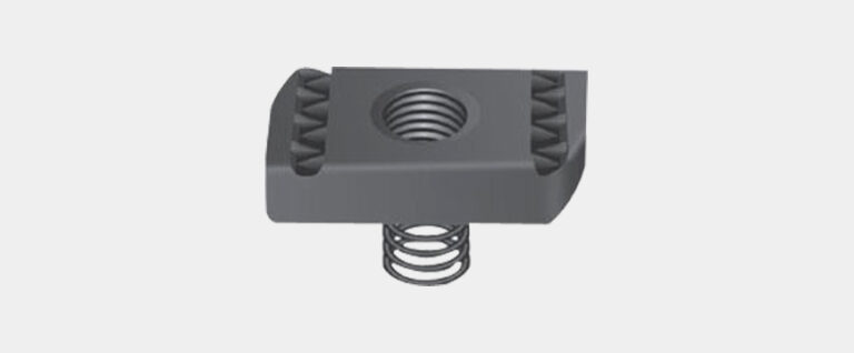 Channel Strut Nut With Short Spring – Relex Industries